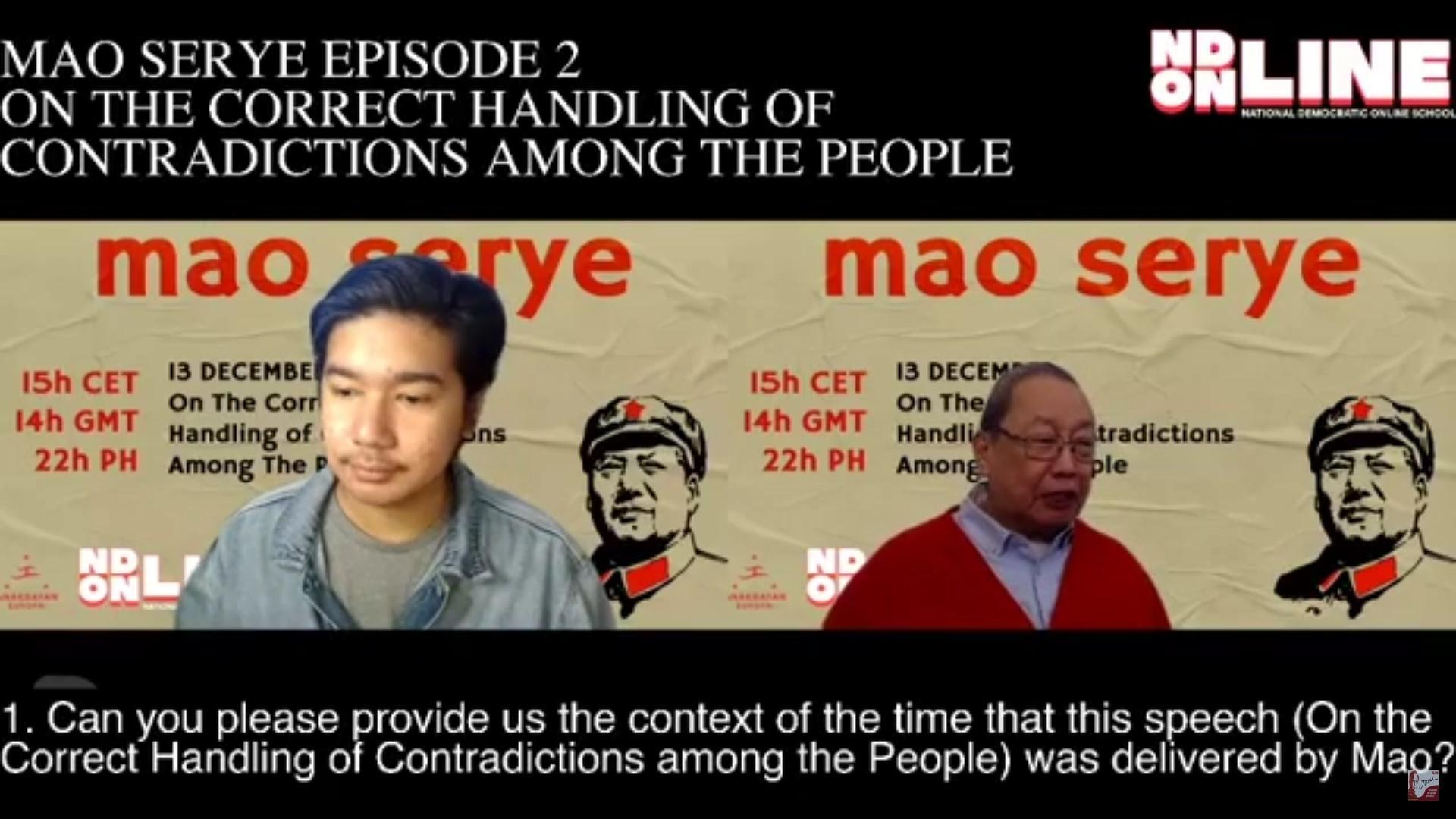 On the Correct Handling of Contradictions among the People